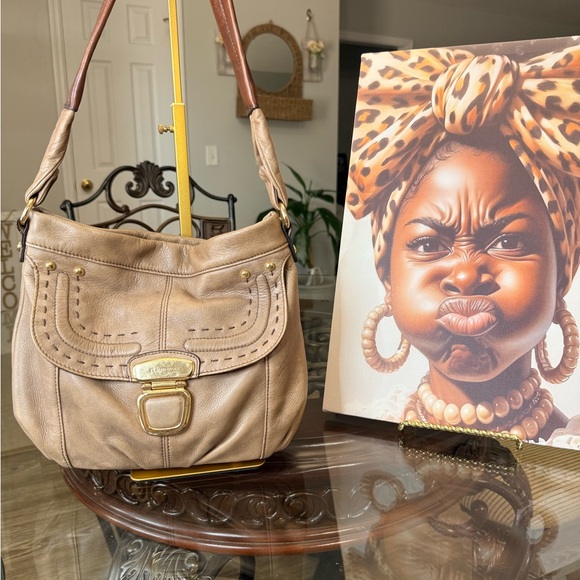b. makowsky | Bags | B Makowsky Brown Leather Shoulder Bag | Poshmark